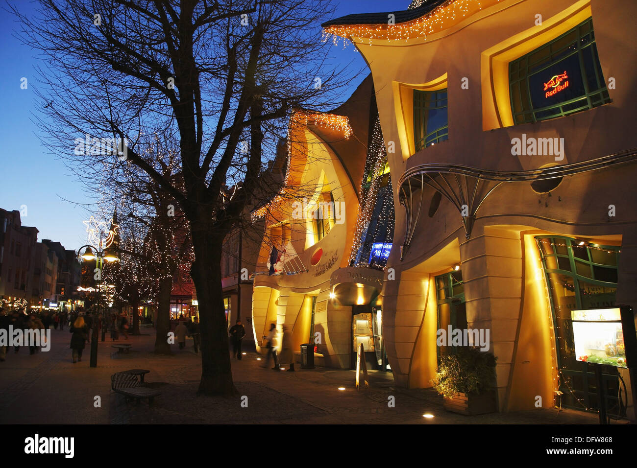 Crooked House Krzywy Domek, Sopot, Poland Stock Photo - Alamy