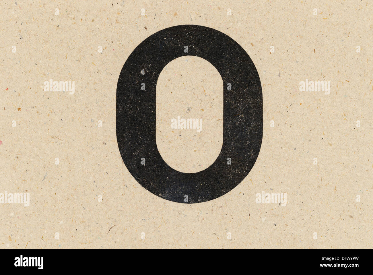 alphabet sign on paperboard Stock Photo - Alamy