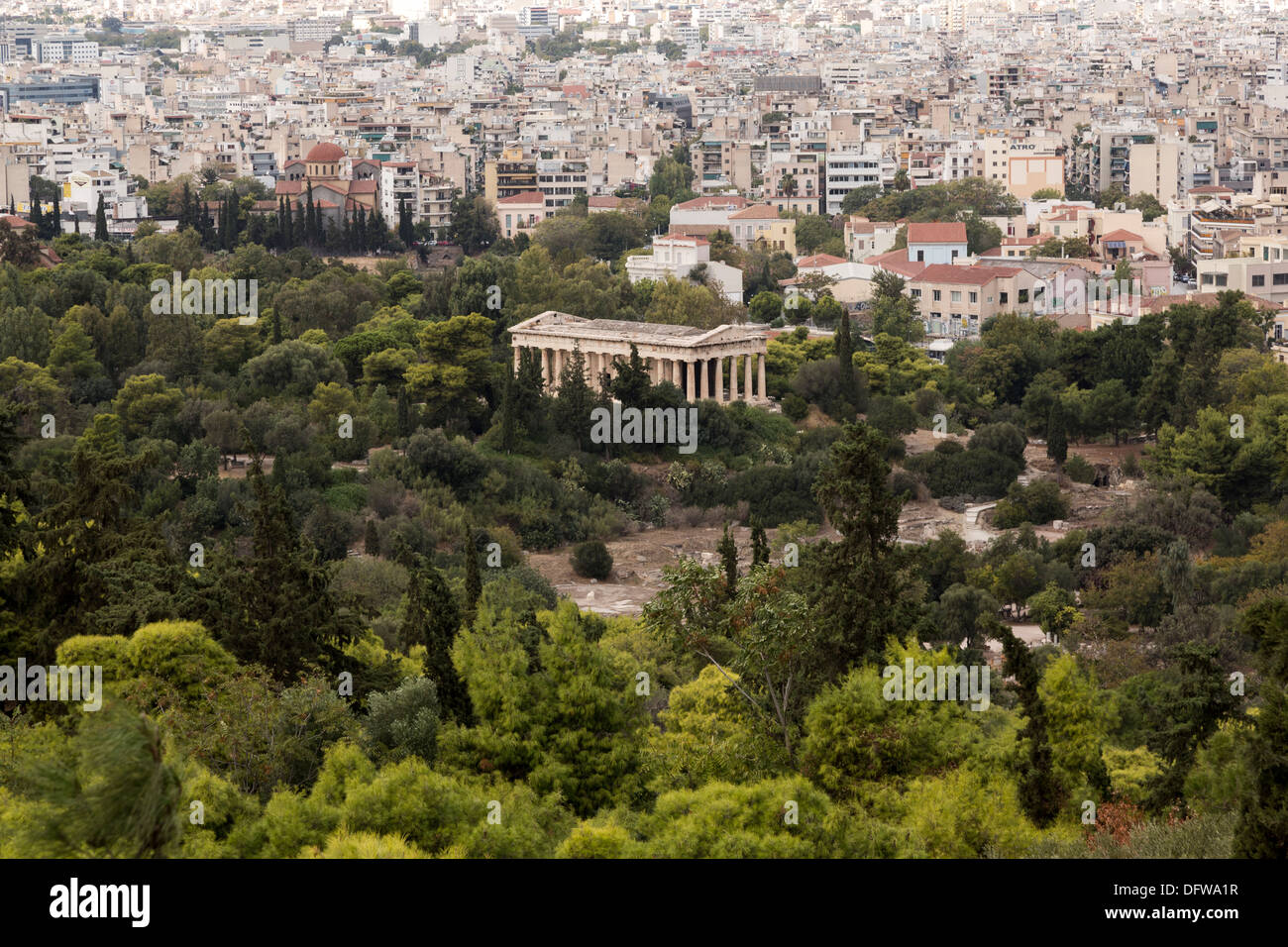 Temple of Hephaestus, Ancient Agora, Athens, Greece Stock Photo - Alamy