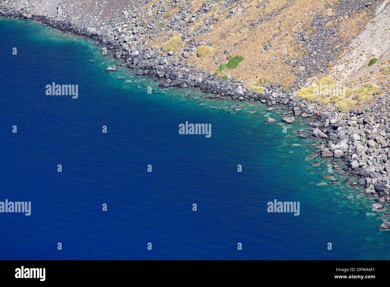 Caldera cliff hi-res stock photography and images - Alamy