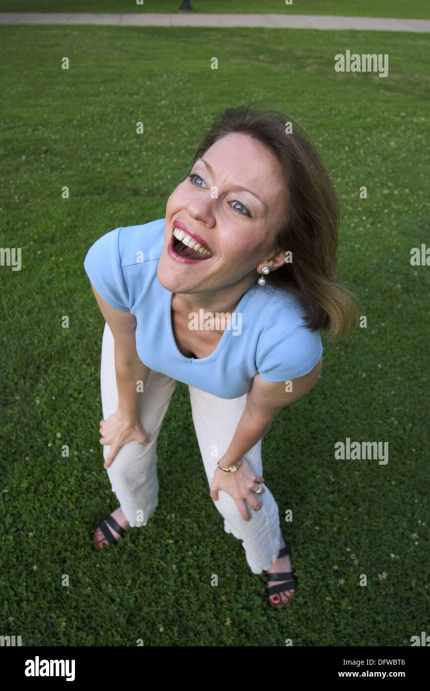 Distorted woman dark hi-res stock photography and images - Alamy