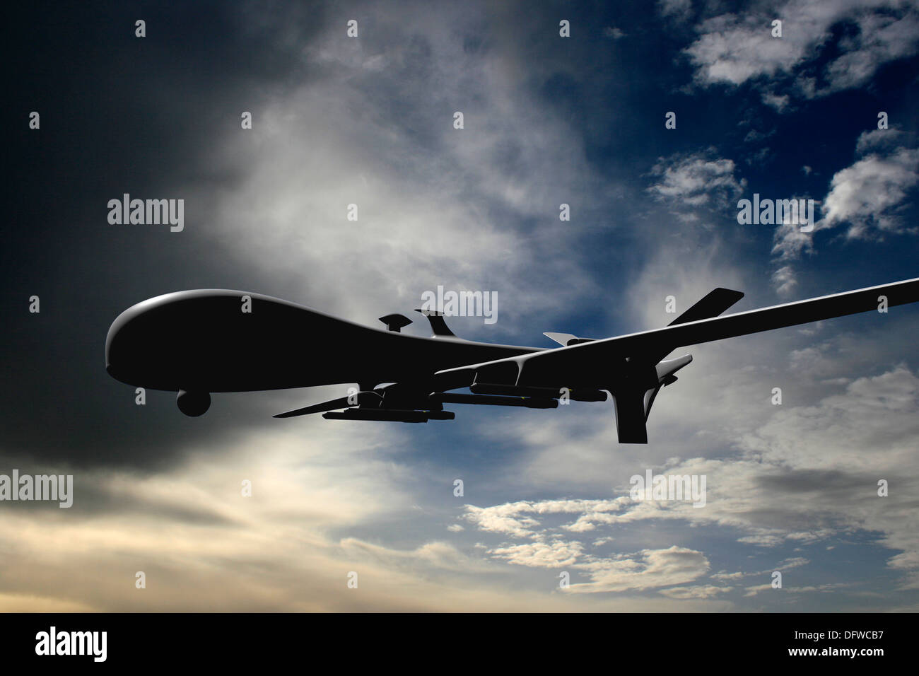 Reaper uav drone aircraft hi-res stock photography and images - Alamy