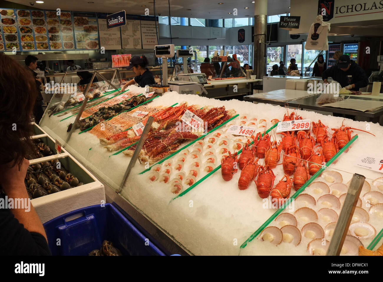 Sydney Fish Markets Stock Photo - Alamy