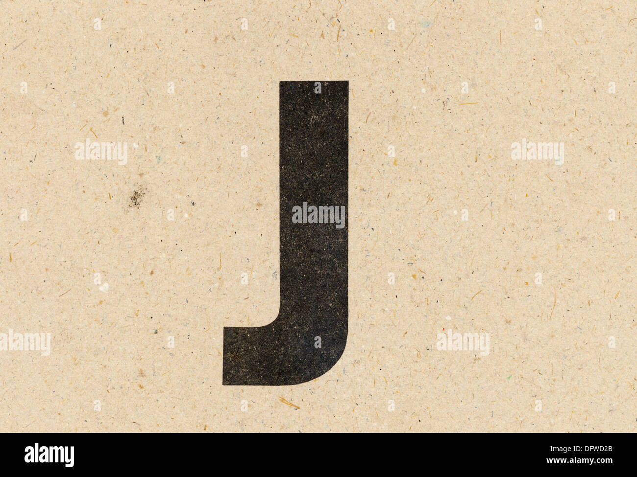 alphabet sign on paperboard Stock Photo - Alamy