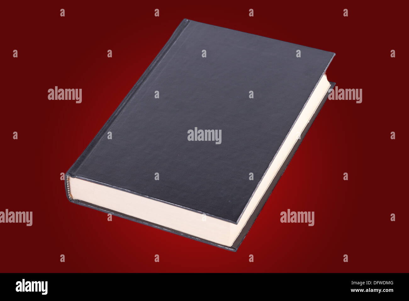 Hardcover Book on a color background Stock Photo - Alamy