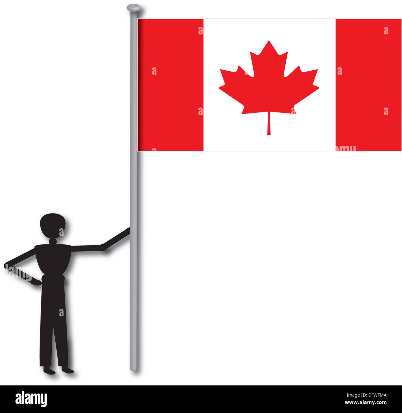 Man from canada Cut Out Stock Images & Pictures - Alamy
