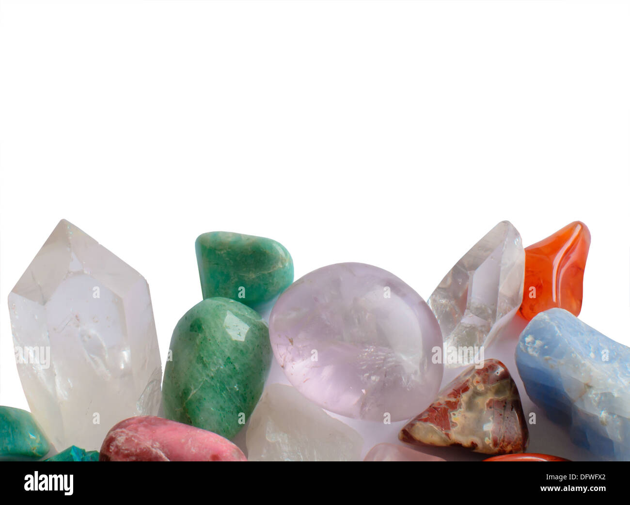 Quartz crystals mineral sample hi-res stock photography and images - Alamy