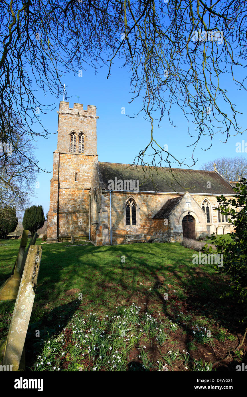 St Botolphs Parish Church, Stoke Albany village, Northamptonshire ...