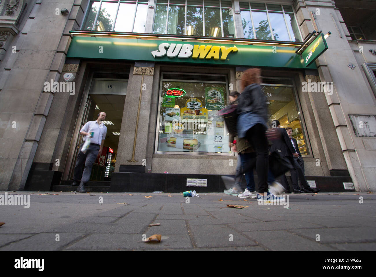 Subway food subway restaurant hi-res stock photography and images - Alamy