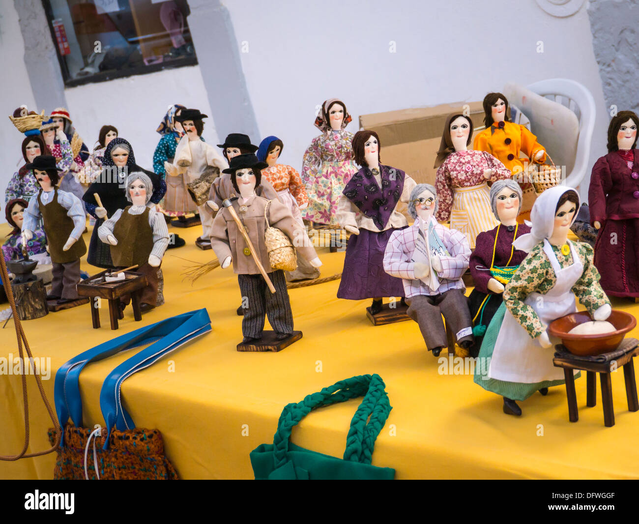 Portugal Algarve Loule arts & crafts handicraft market souvenir novelty ...