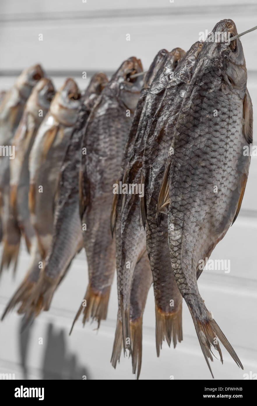 Dried fish, fishing Stock Photo - Alamy