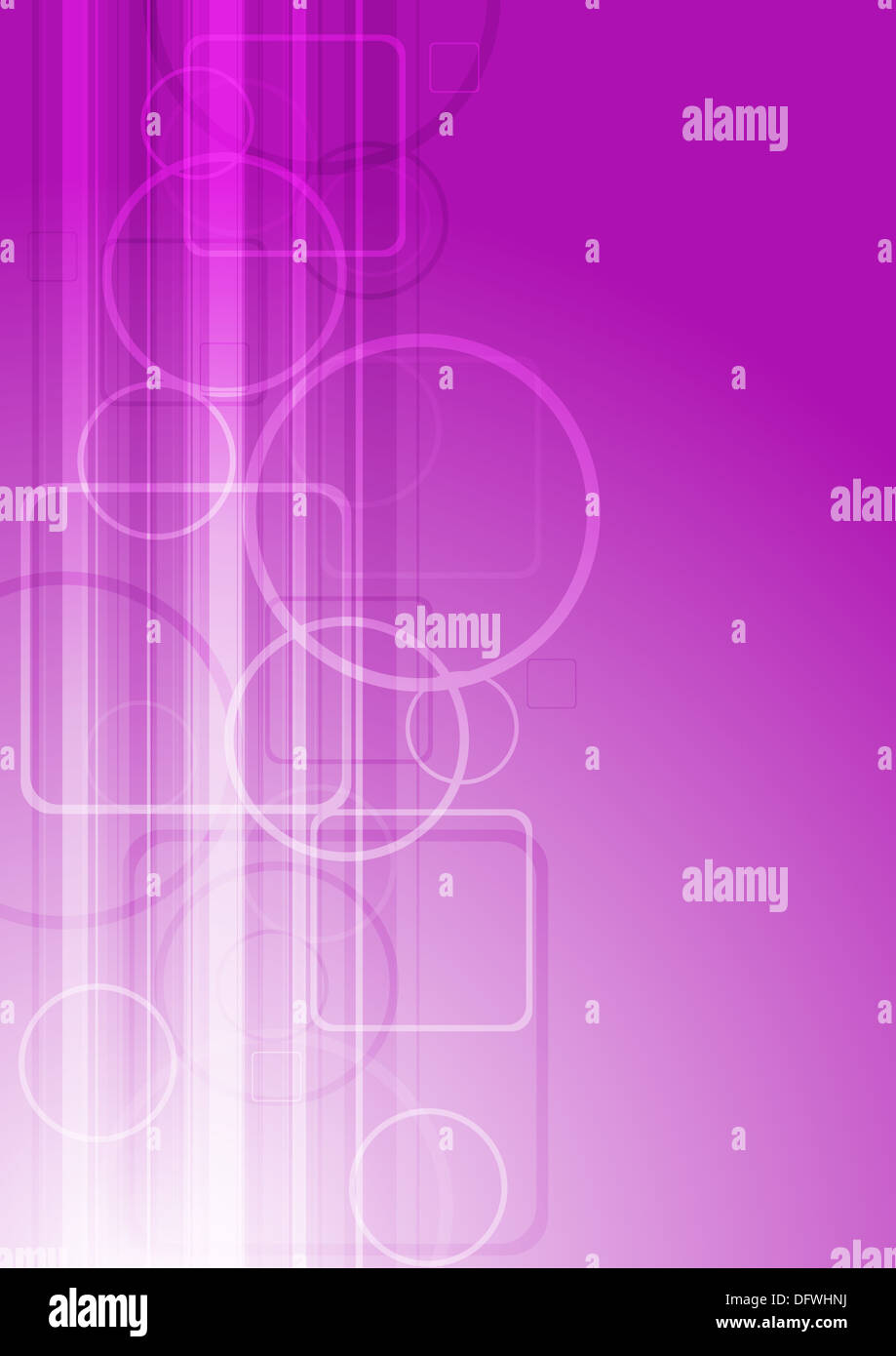 Simple abstract illustration with circles and strips (eps 10 Stock ...