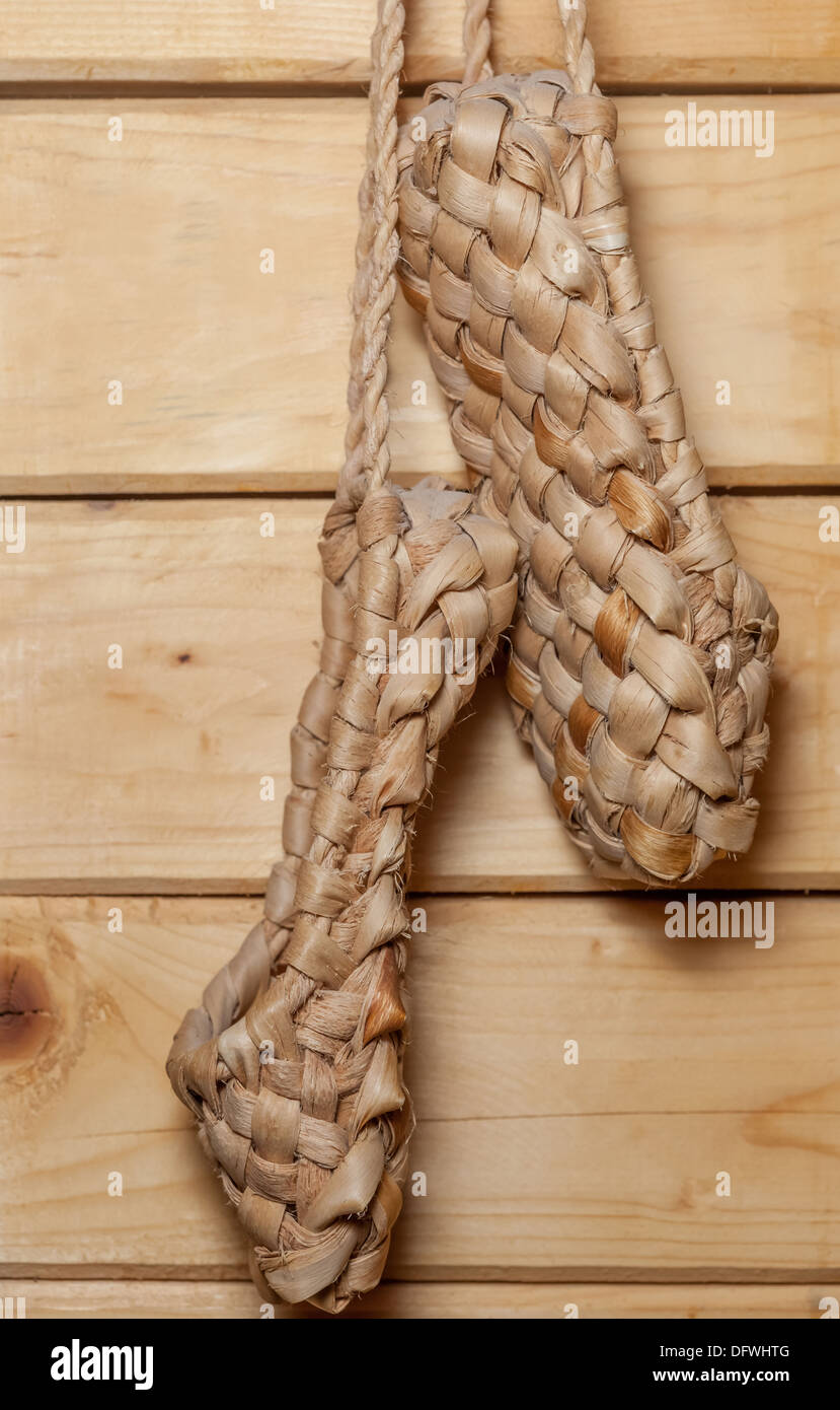 Russian bast shoes hi-res stock photography and images - Alamy