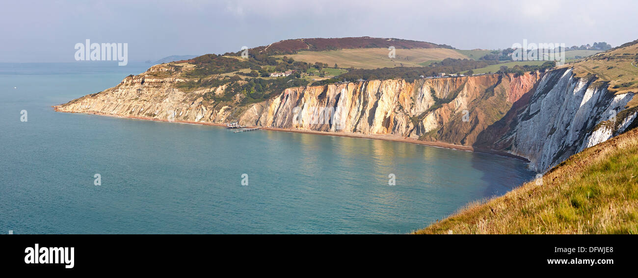 Alum bay coloured sand hi-res stock photography and images - Alamy