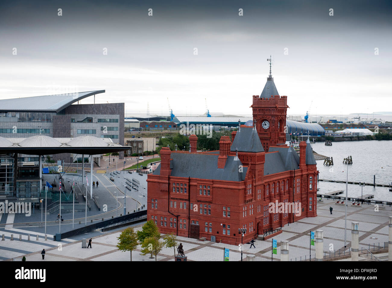 Pierhead Building Cardiff Bay High Resolution Stock Photography and ...