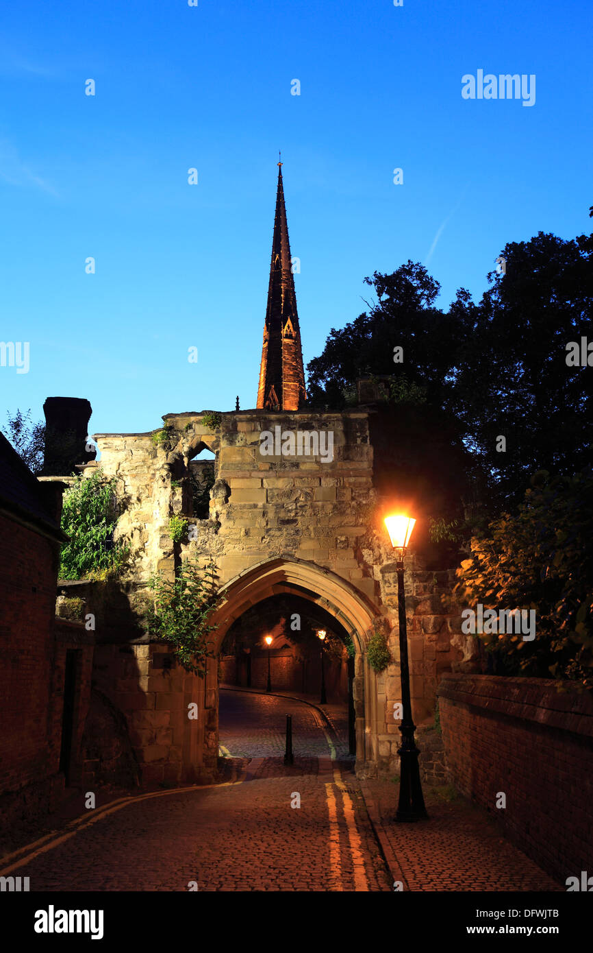 The South Gateway, The Newarke, Castle Gardens, Leicester City ...