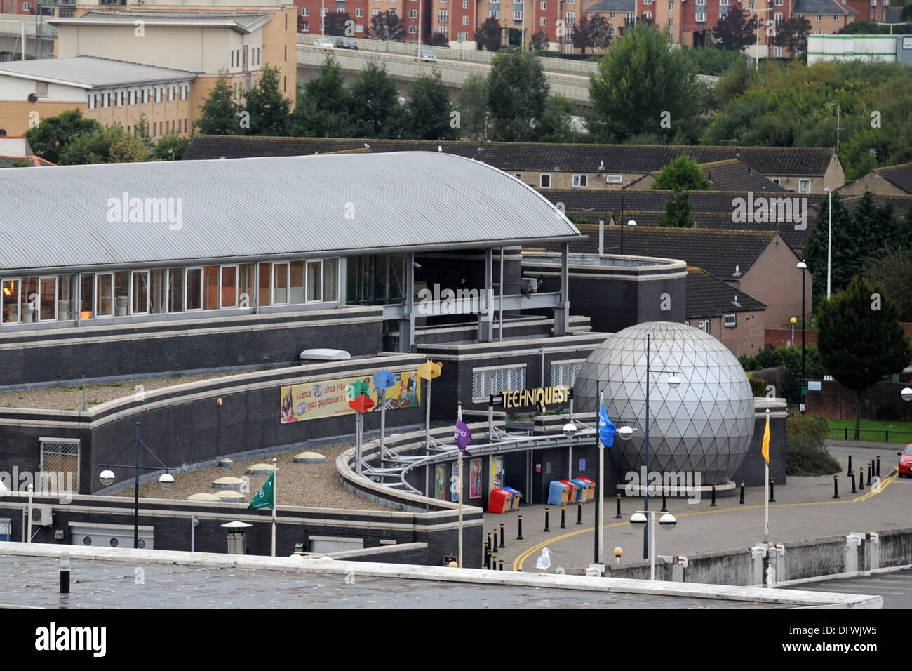 Techniquest in Cardiff Bay, South Wales, UK Stock Photo - Alamy