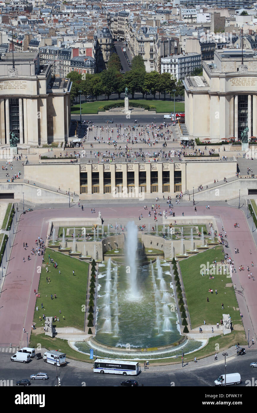 View from eiffel tower hi-res stock photography and images - Alamy