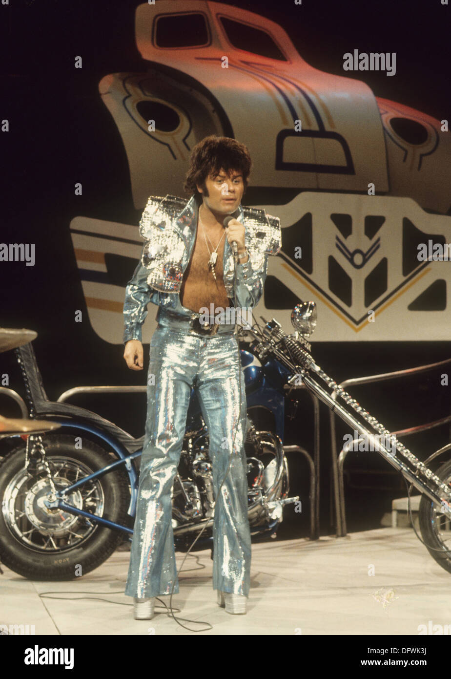 GARY GLITTER UK pop singer about 1973 Stock Photo - Alamy