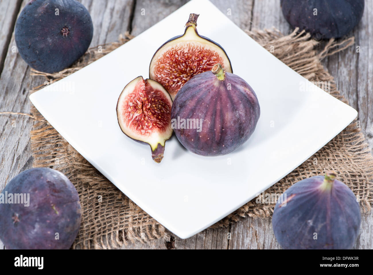 Fresh Figs (close-up studio shot Stock Photo - Alamy