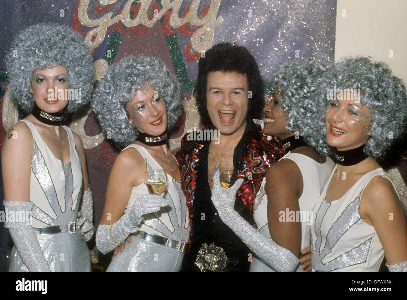 GARY GLITTER UK pop singer about 1976 Stock Photo - Alamy