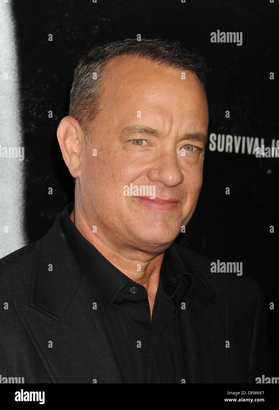 TOM HANKS US film actor in October 2013. Photo Jeffrey Mayer Stock ...