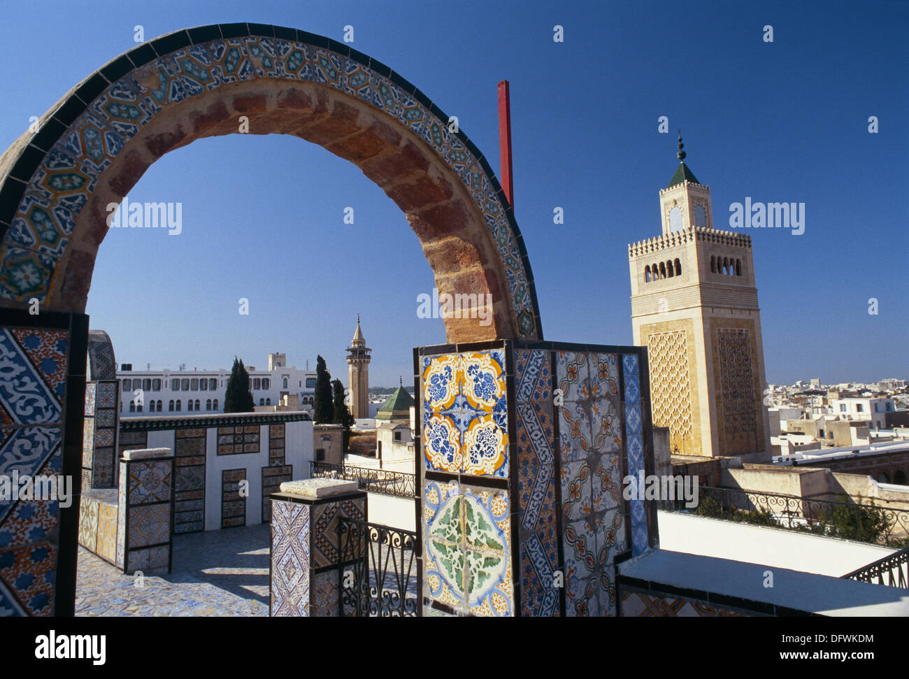 Zitouna great mosque tunis hi-res stock photography and images - Alamy