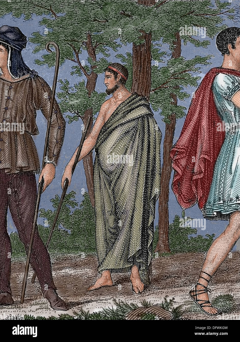 Ancient greece man hi-res stock photography and images - Alamy