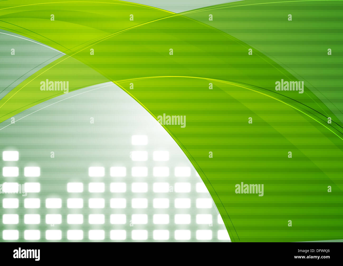 Bright elegant tech design with abstract waves. Eps 10 vector ...