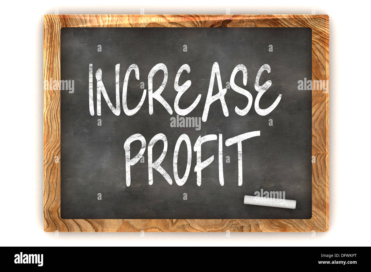 A Colourful 3d Rendered Concept Illustration showing "Increase Profit ...