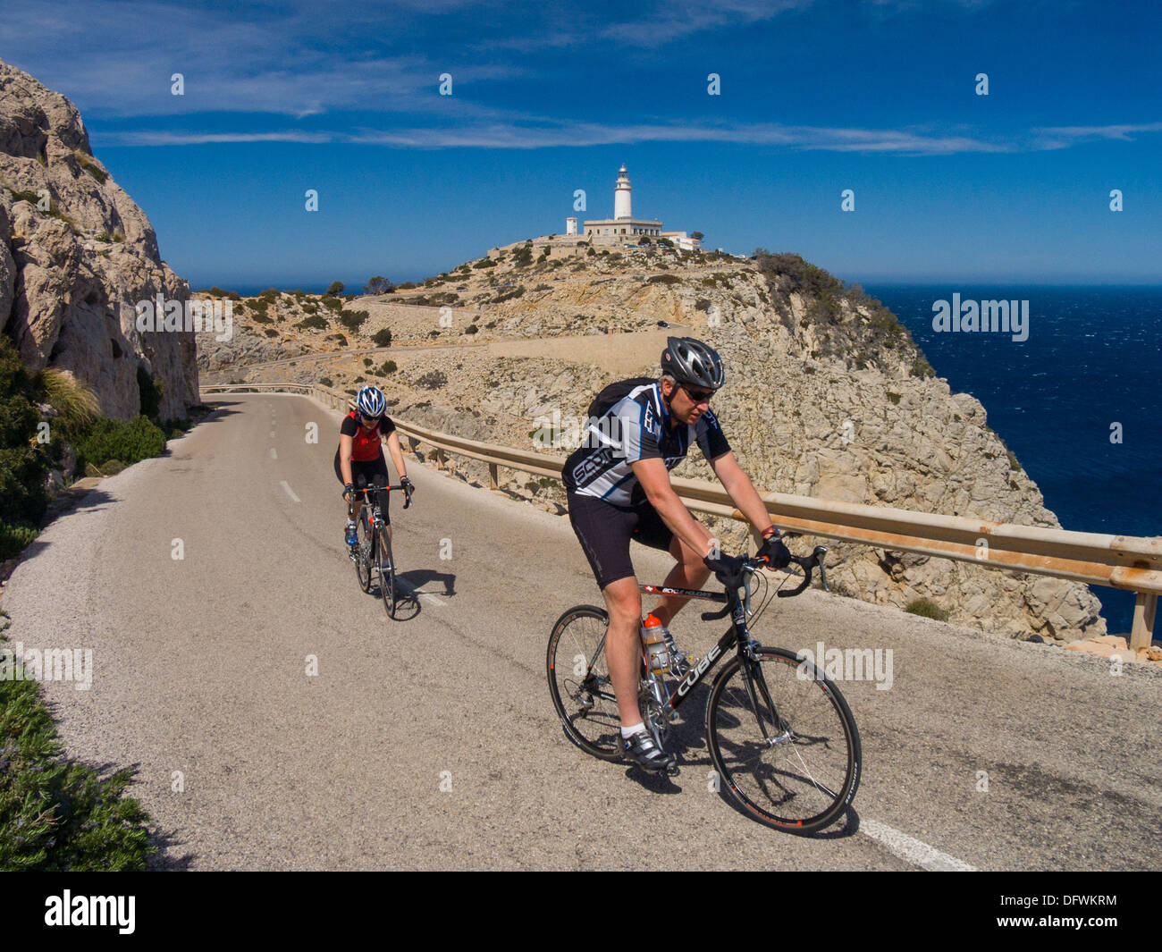 Cap formentor mallorca bicycle hi-res stock photography and images - Alamy