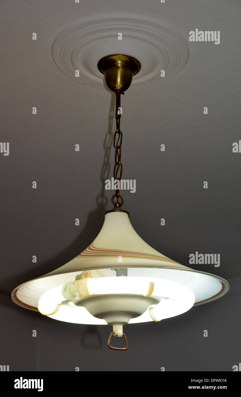 old fashioned light fitting number 3356 Stock Photo - Alamy