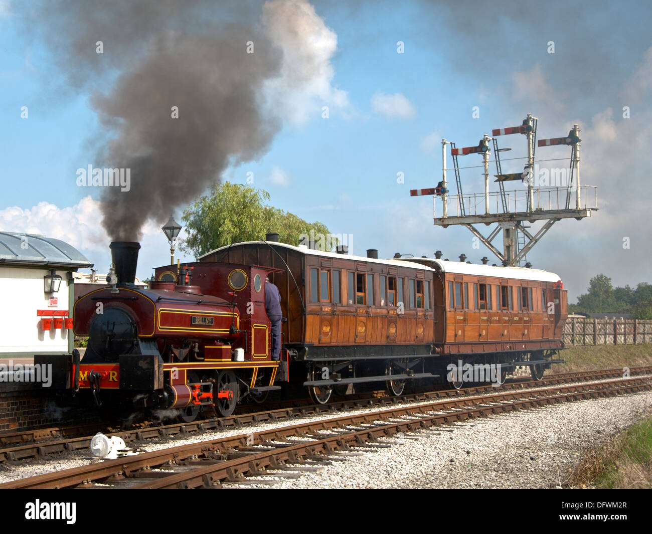 Brill No 1 Saddle Tank engine at Quainton for the 2013, London ...