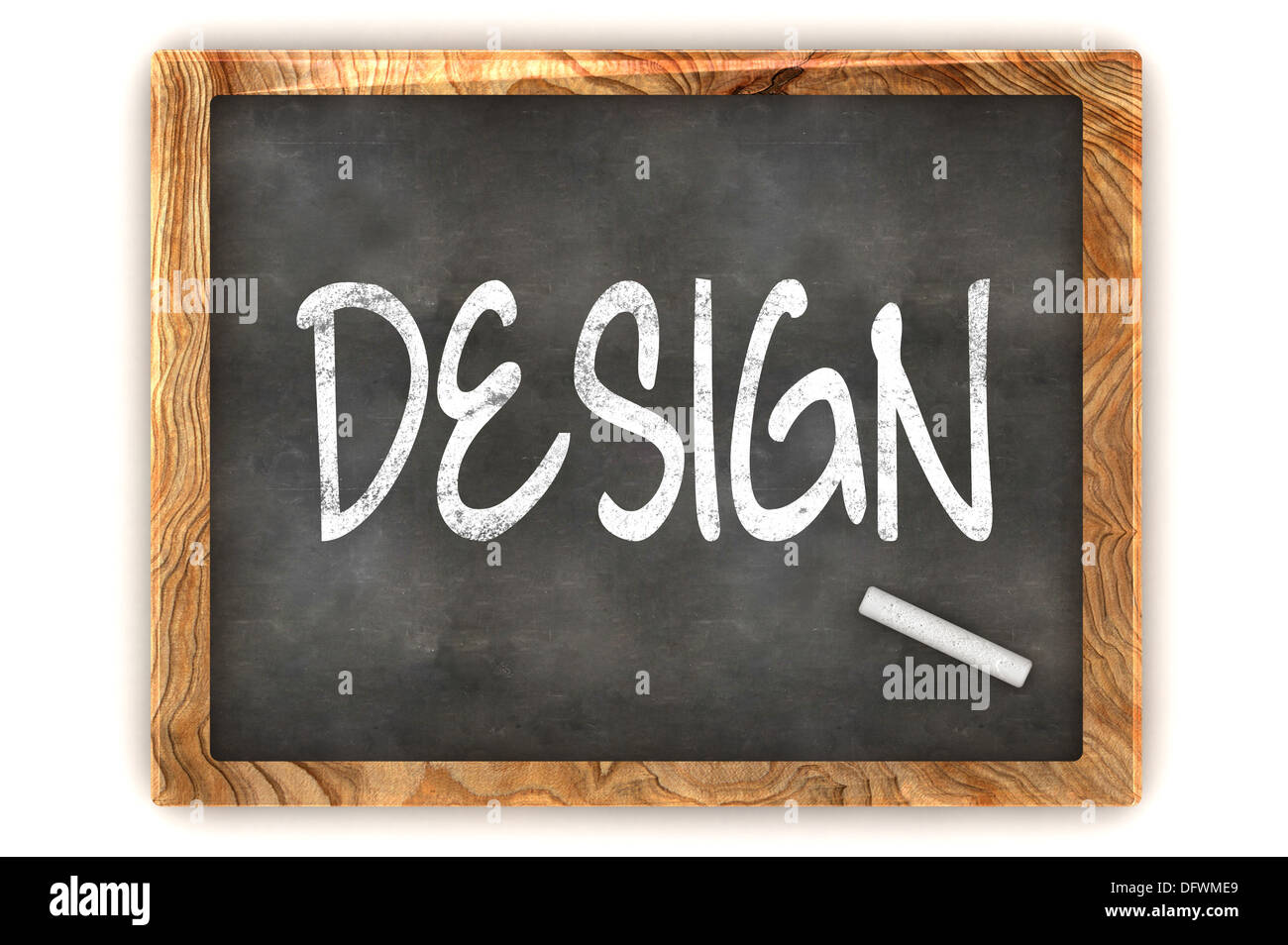 A Colourful 3d Rendered Concept Illustration showing "DESIGN" writen on ...