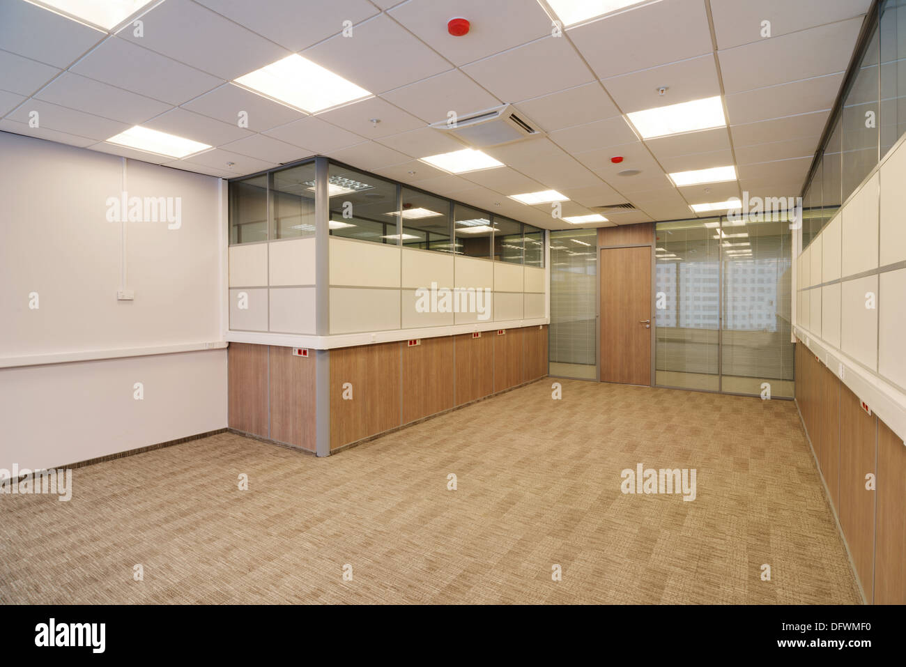 Common generic office building interior Stock Photo - Alamy