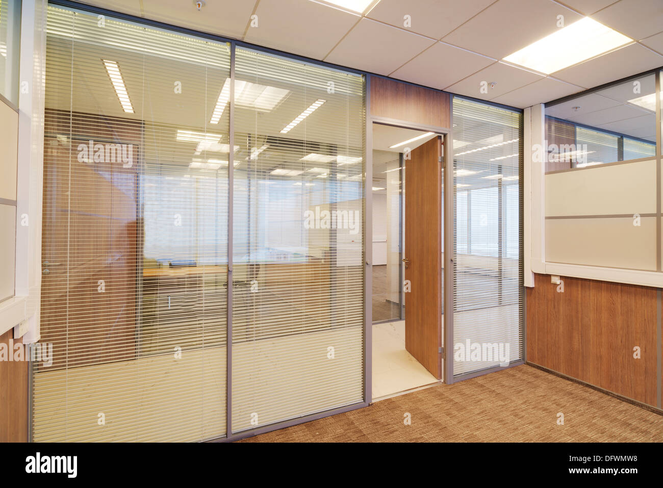 Common generic office building interior Stock Photo - Alamy