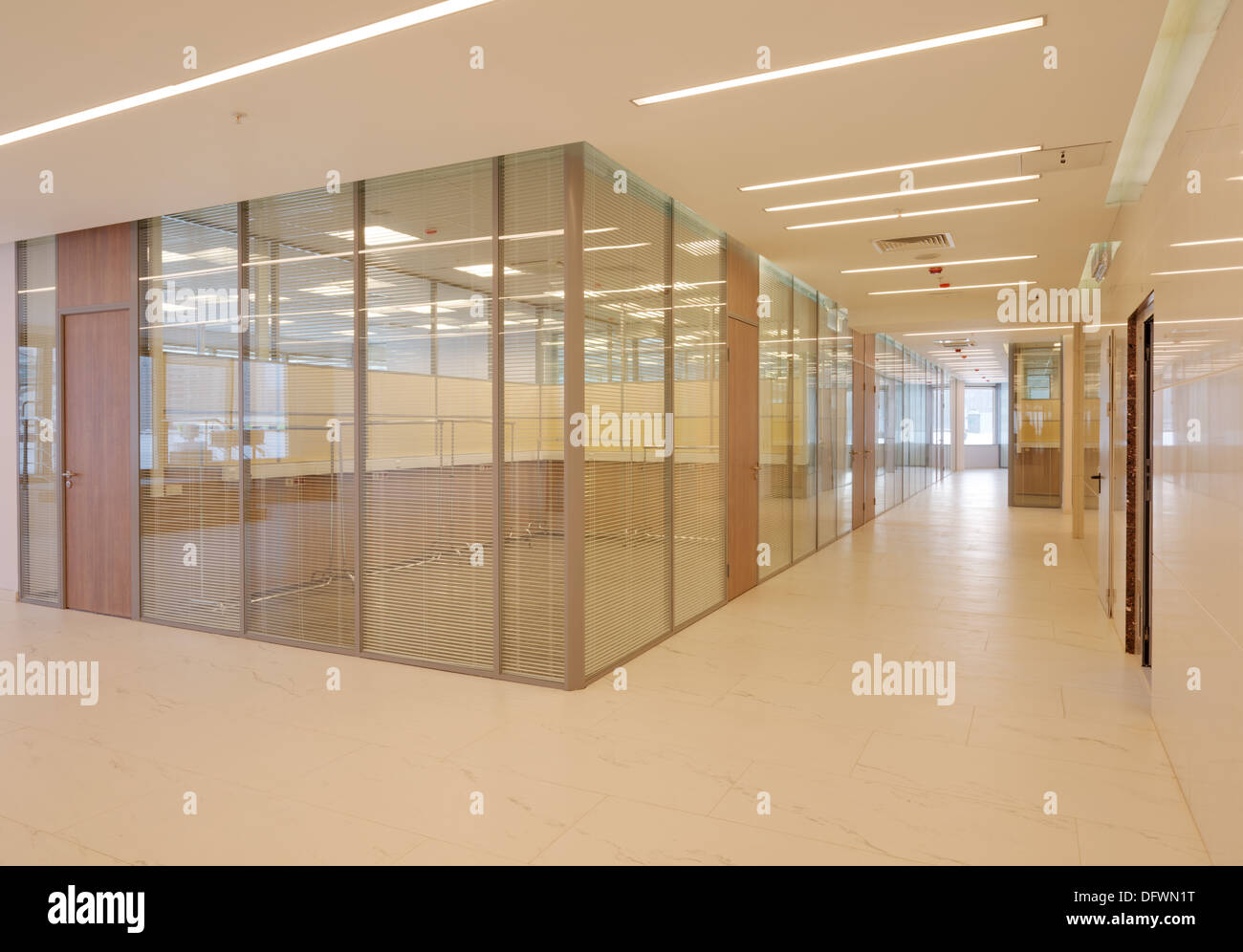 Common generic office building interior Stock Photo - Alamy