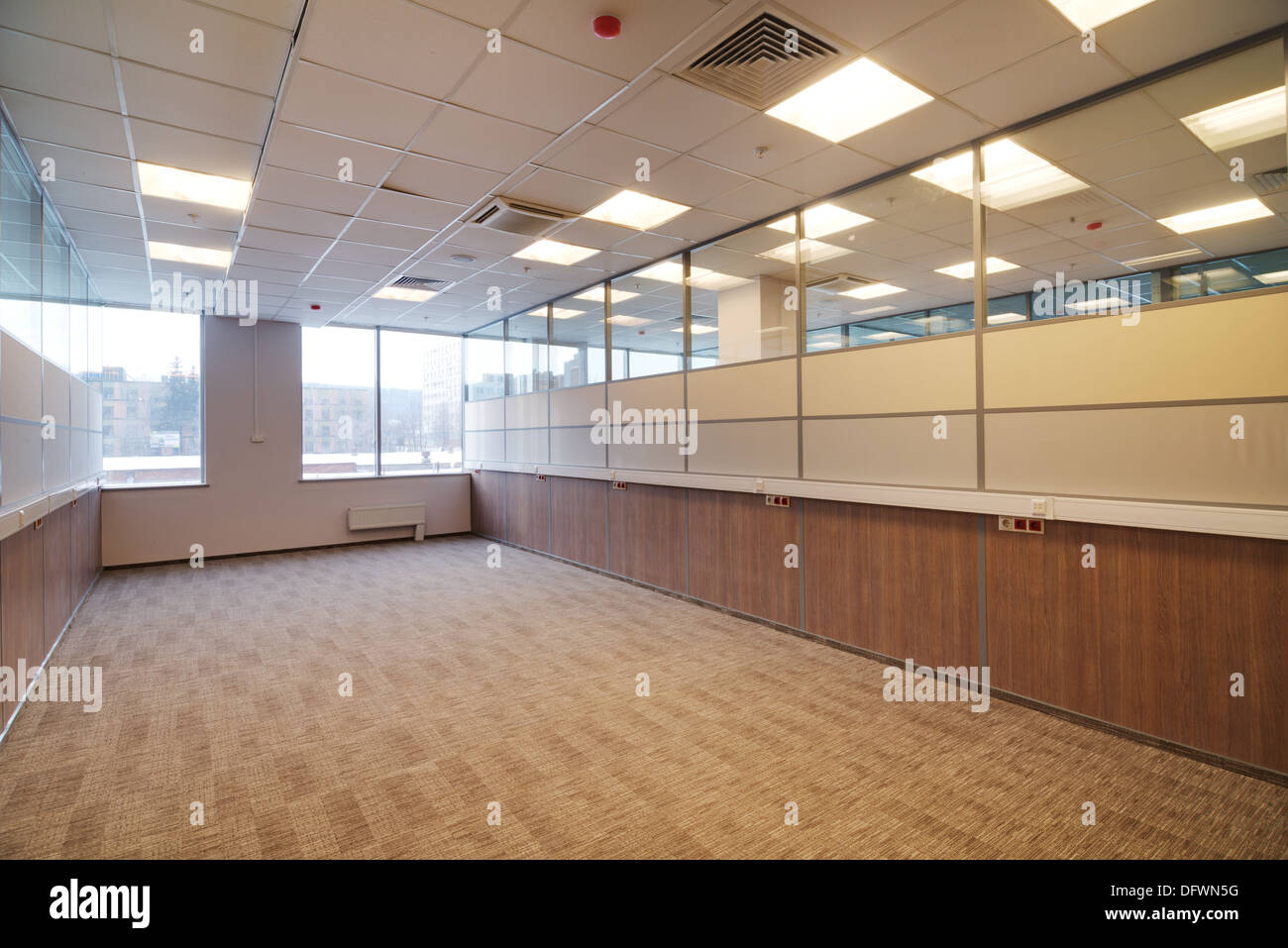 Common generic office building interior Stock Photo - Alamy