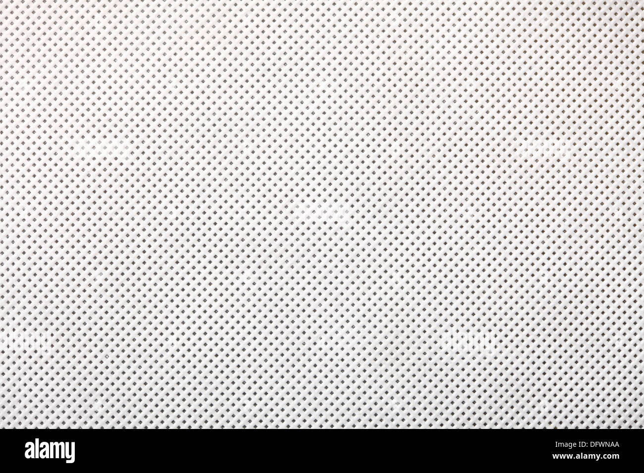 perforated white textile pattern texture background or backdrop Stock ...