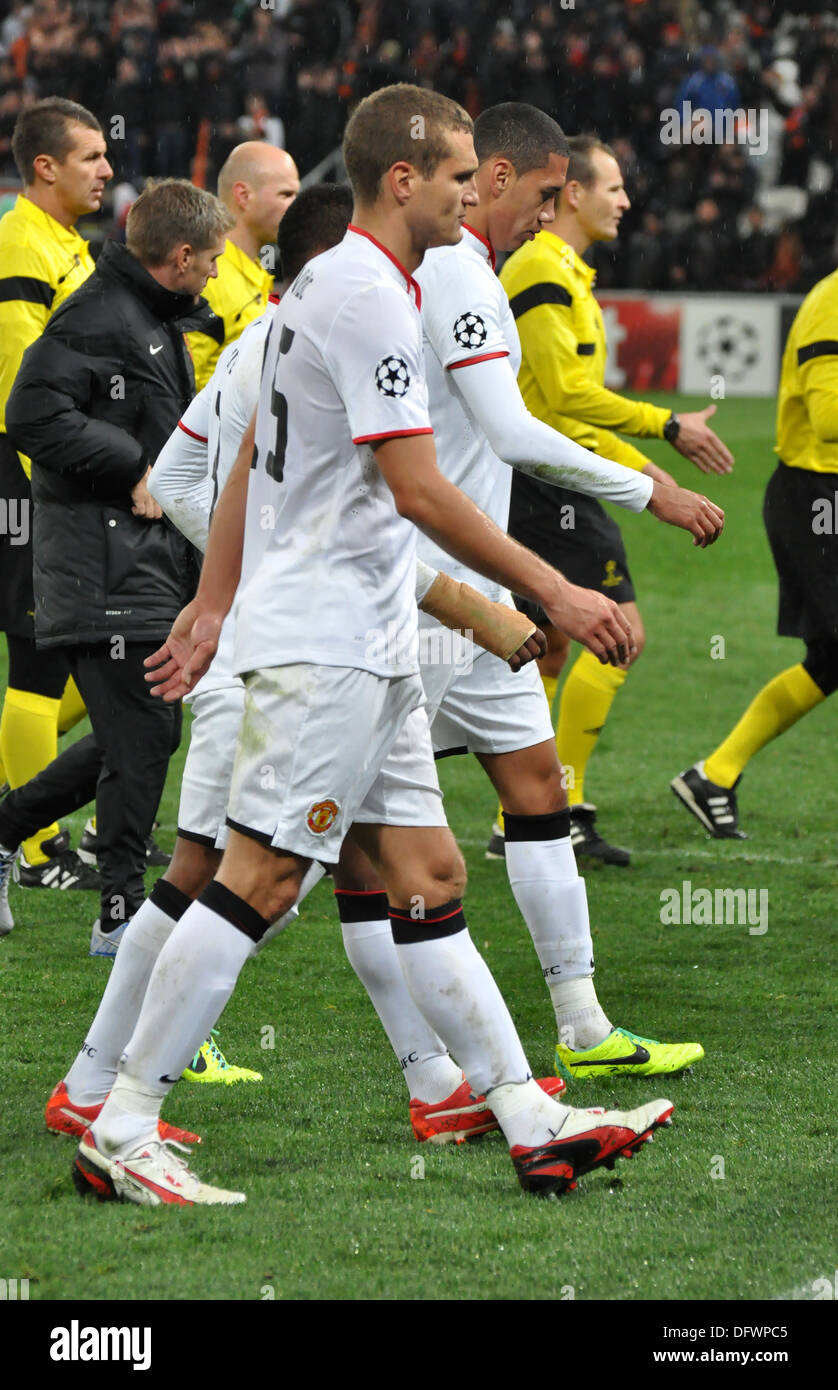 Manchester united playing football hi-res stock photography and images ...