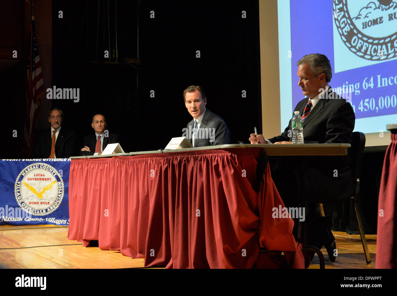 Old Westbury, New York, U.S. 8th October 2013. Republican EDWARD ...