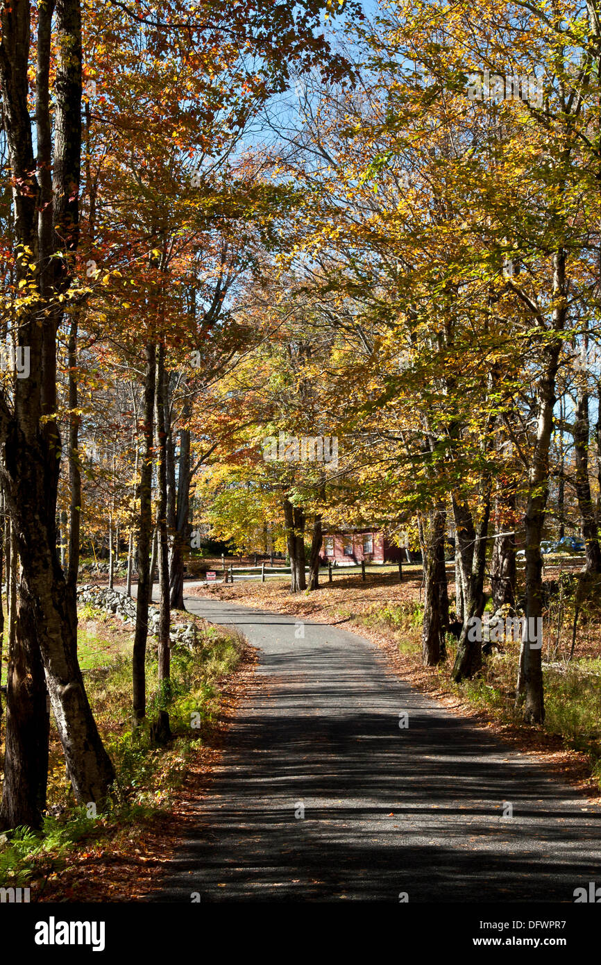 Fitzwilliam, New Hampshire, autumn; fall; travel; scenery; foliage ...