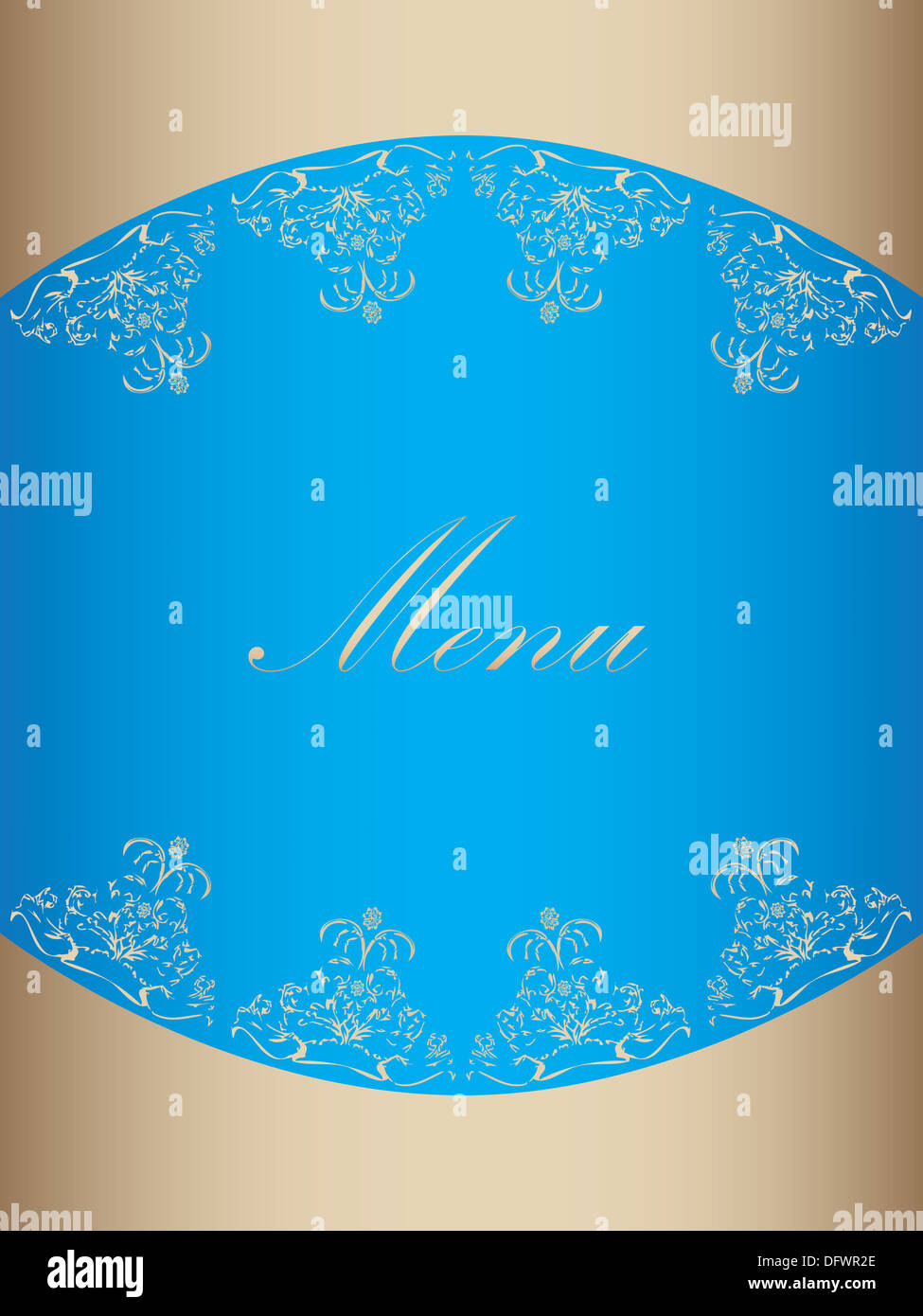 Vector. Restaurant menu design Stock Photo - Alamy