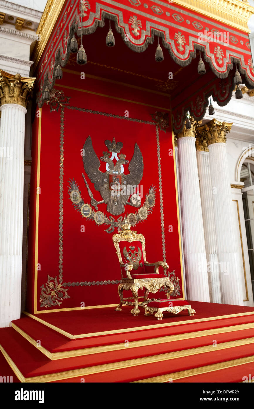 The Small Throne Room, is dedicated to Peter the Great, Peter the Great ...