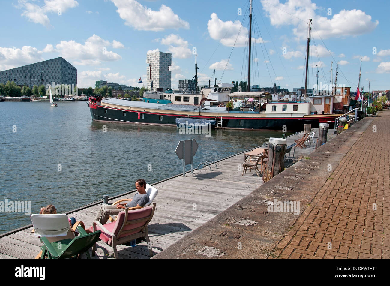 Amsterdam ( Zeeburg -- Java - KNSM - Eiland ) Netherlands Dutch modern ...