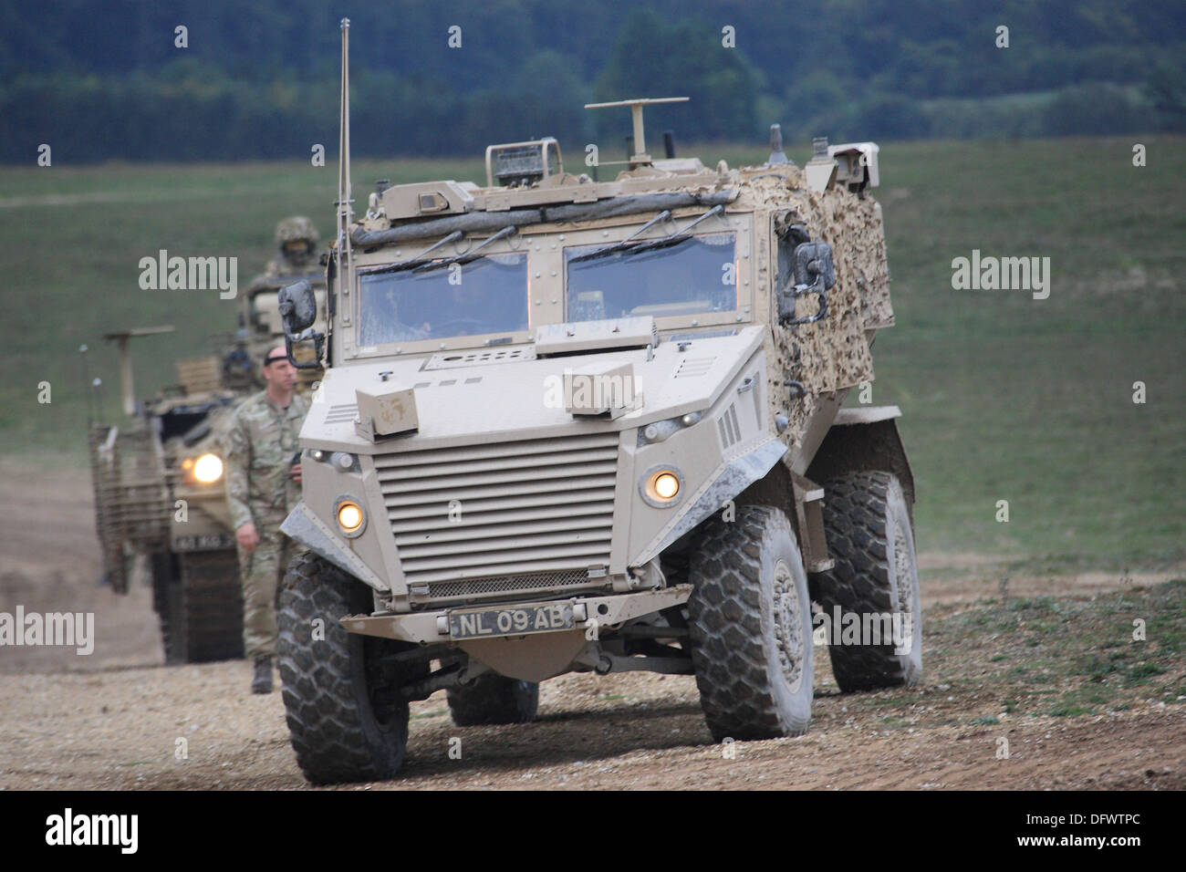 Protected patrol vehicle hi-res stock photography and images - Alamy