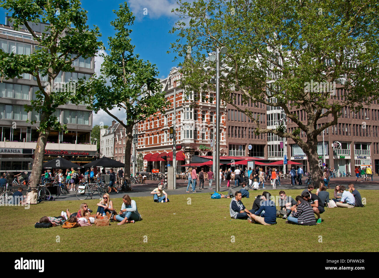 Rembrandtplein nightlife hi-res stock photography and images - Alamy