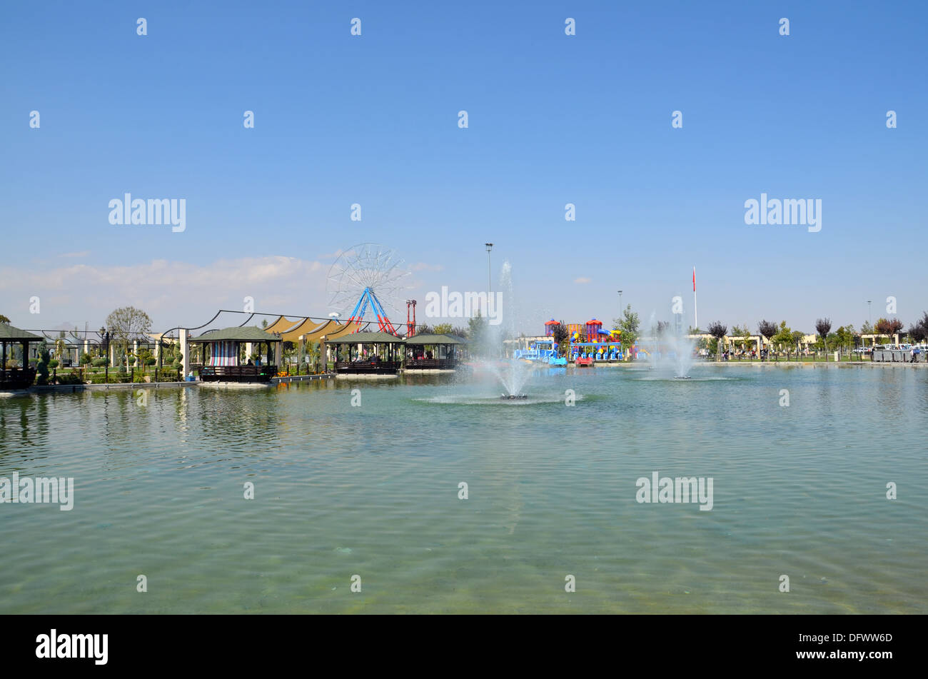 Kyoto Japanese Park in Konya City Stock Photo - Alamy