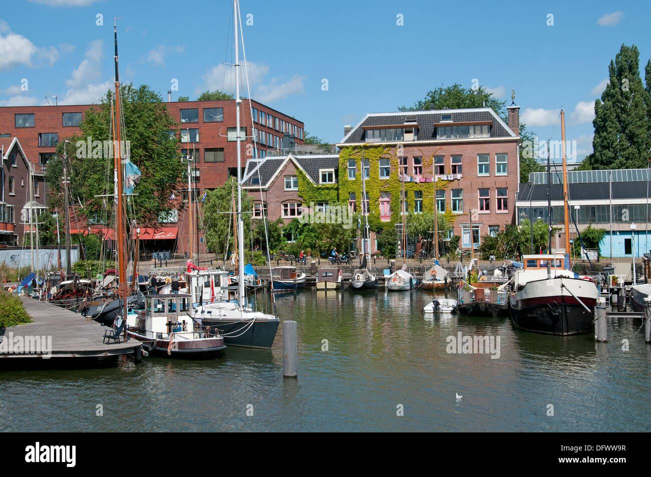 Amsterdam ( Zeeburg -- Java - KNSM - Eiland ) Netherlands Dutch modern ...
