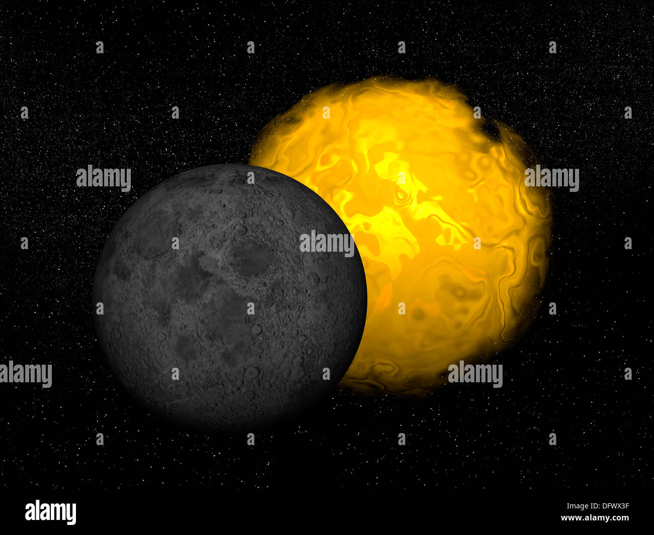 Sun moon stars hi-res stock photography and images - Alamy